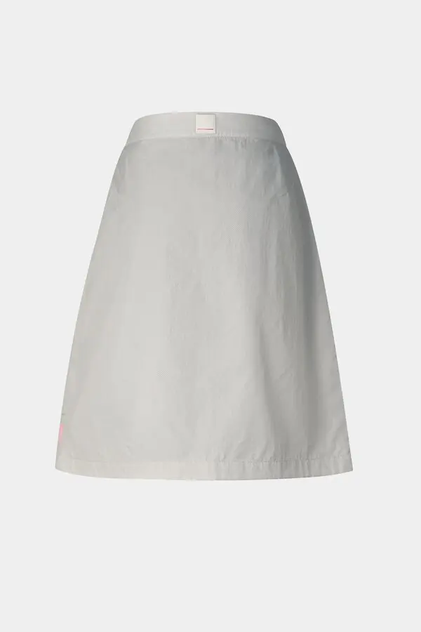 Bogner Tela Wrap Skirt - Light Gray