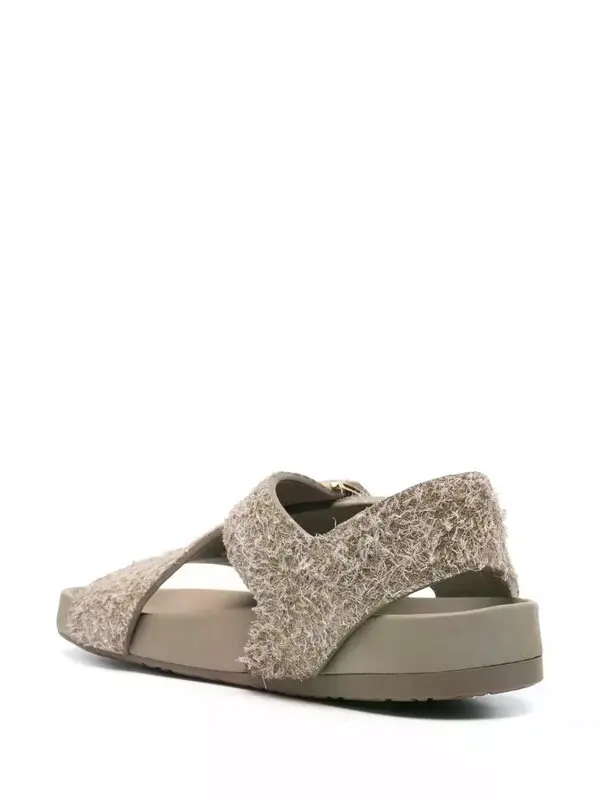 Loewe Ease Suede Sandals