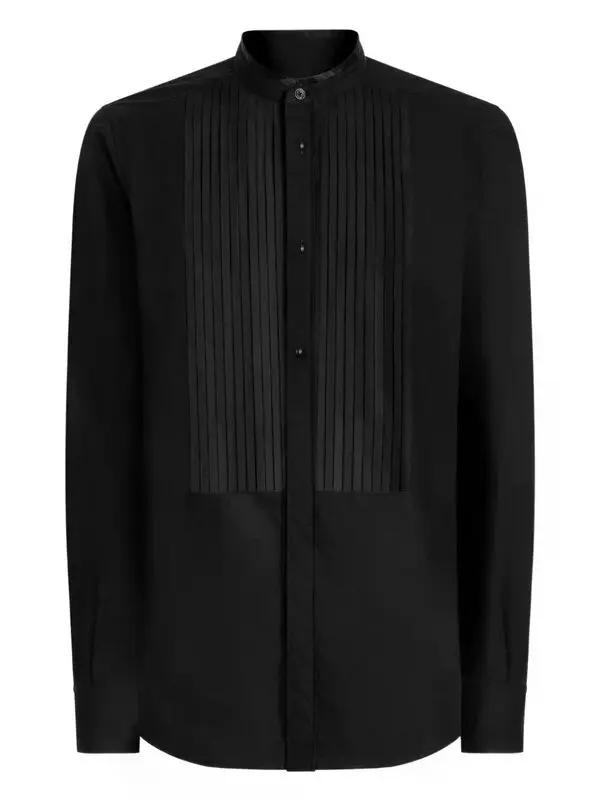 Dolce & Gabbana Pleated Shirt - Black