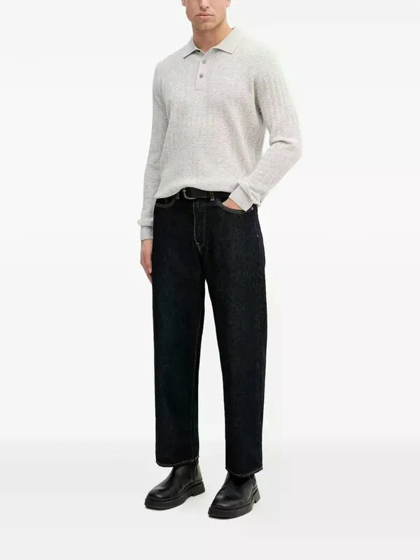 Barbour Smeaton Buttoned Knitted Polo Shirt