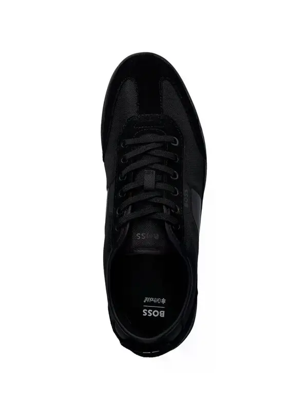 BOSS Nitan Lace-up Sneakers - Black