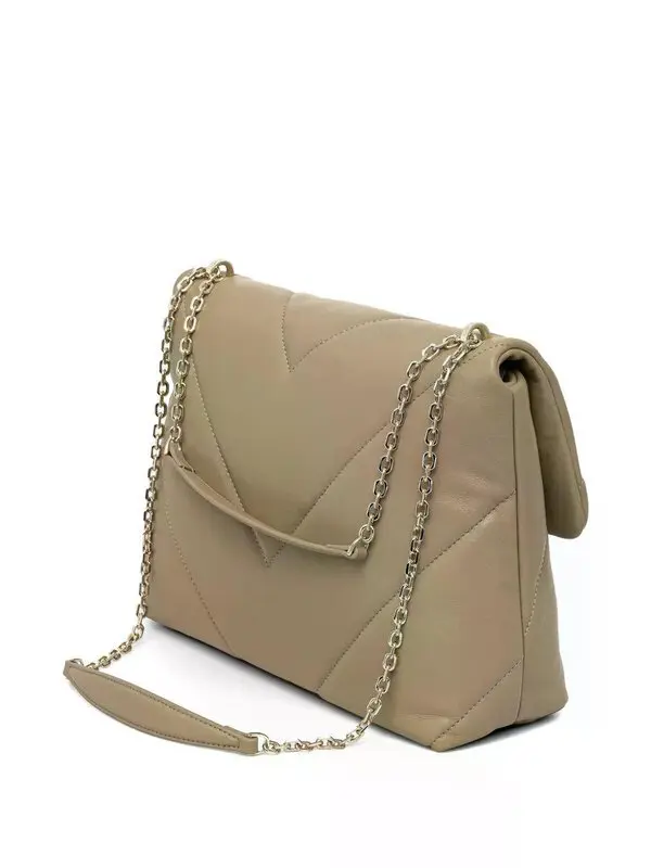 Patrizia Pepe Padded Flap Bag With Top Handle