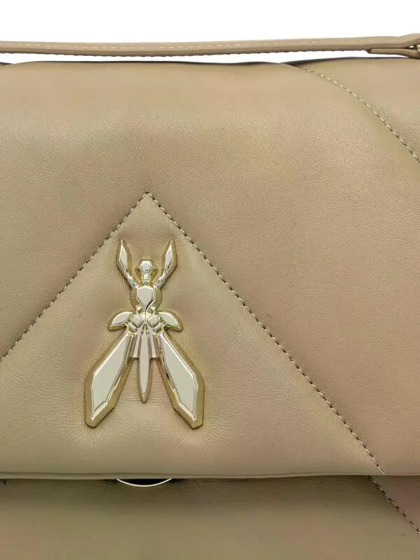 Patrizia Pepe Padded Flap Bag With Top Handle