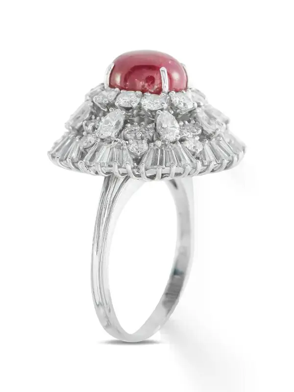 LB EXCLUSIVE Diamond And Ruby Ring