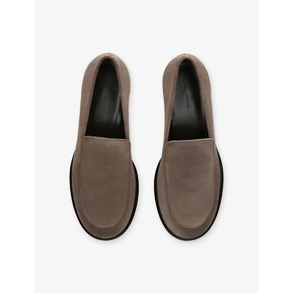 Khaite Miles Suede Loafers