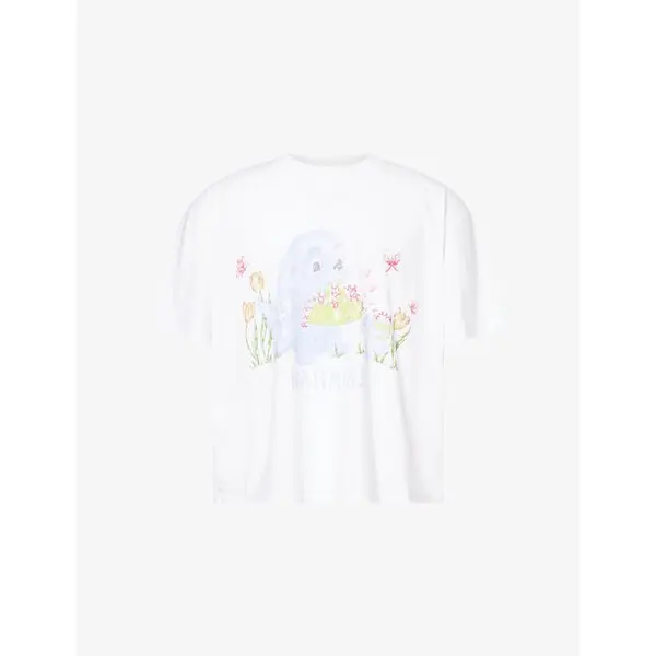 NAHMIAS Forage Graphic-print Cotton T-shirt