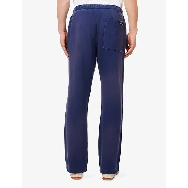 NAHMIAS Life Guard Wide-leg Cotton Jogging Bottoms