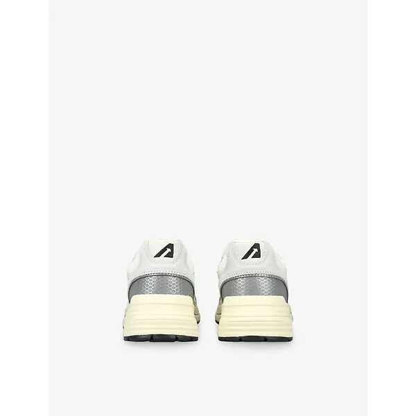 AUTRY Hyperway Suede And Mesh Trainers - White/oth
