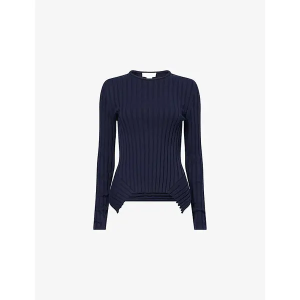 Stella McCartney Textured Cotton Knit Top