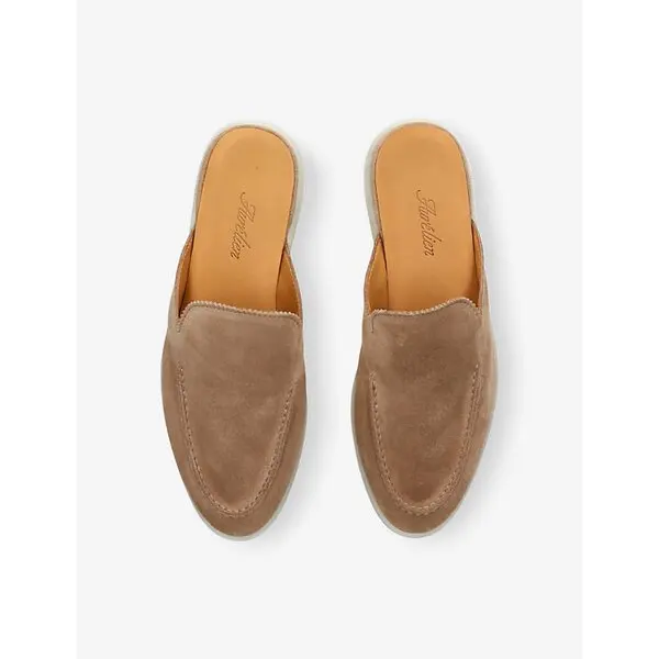 AURELIEN Yacht Suede Slippers