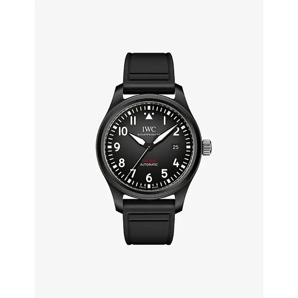 IWC SCHAFFHAUSEN Pilot's 41mm Top Gun Ceramic Automatic Watch - Black Ceramic
