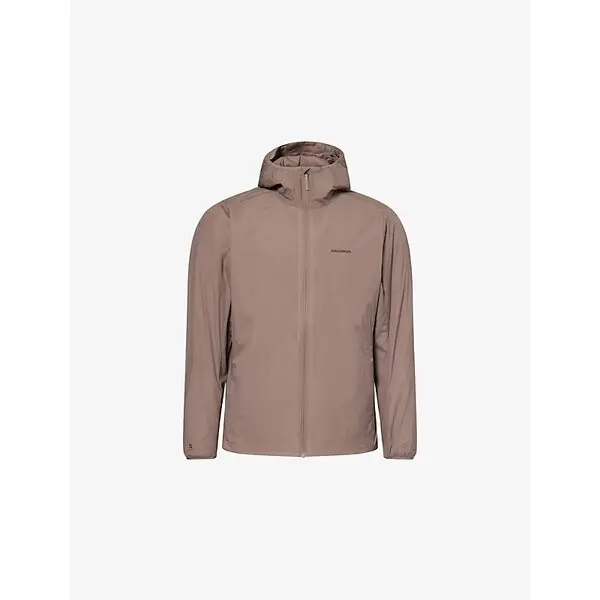 SALOMON Mountain Flex Hooded Woven Jacket - Iron