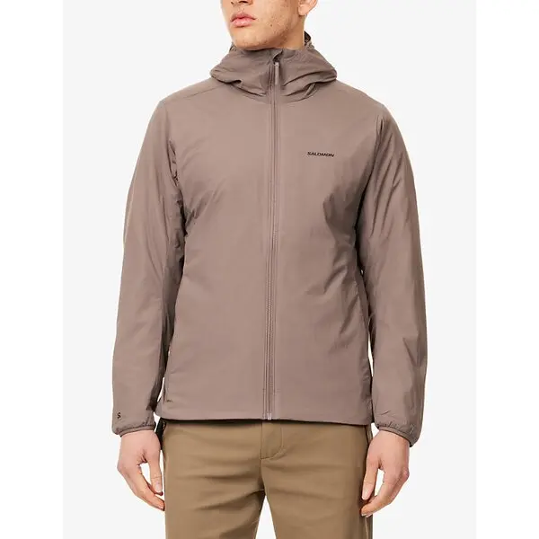 SALOMON Mountain Flex Hooded Woven Jacket - Iron