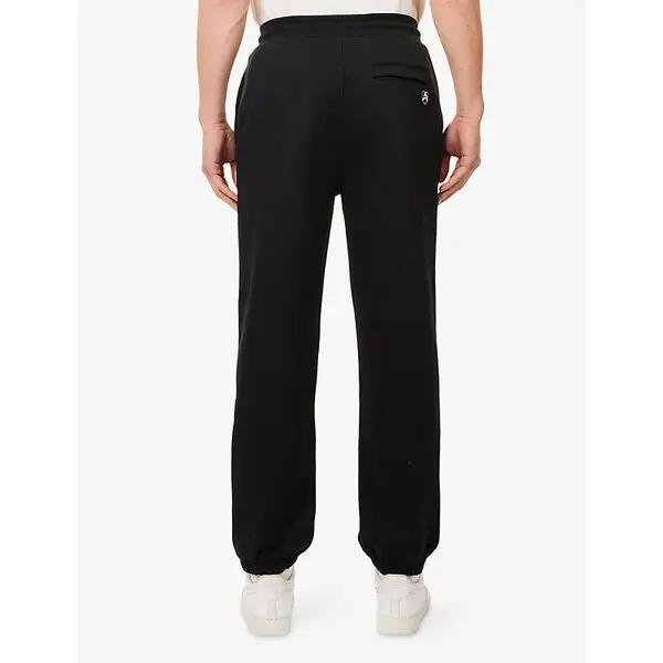 AVIREX Appliqué-script Cotton Jogging Bottoms