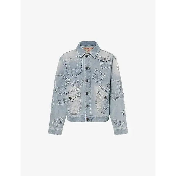 True Religion Multi-pocket Super T Denim Jacket