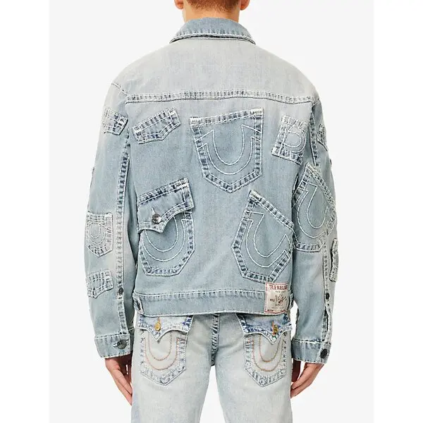 True Religion Multi-pocket Super T Denim Jacket