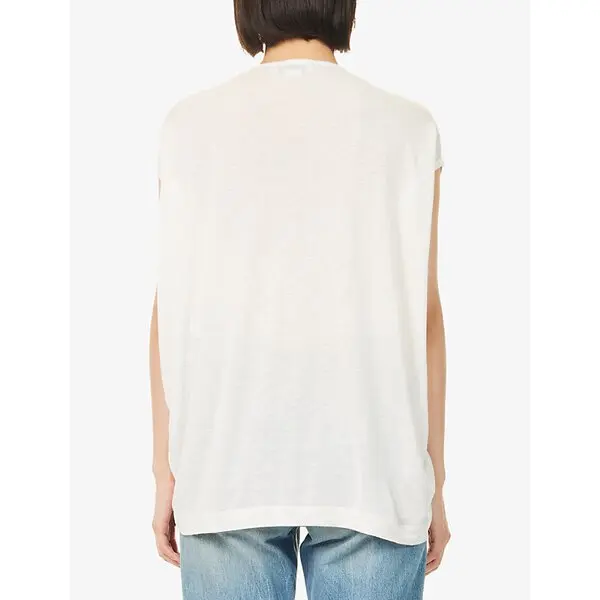 Stella McCartney Cloud Leopard Woven T-shirt