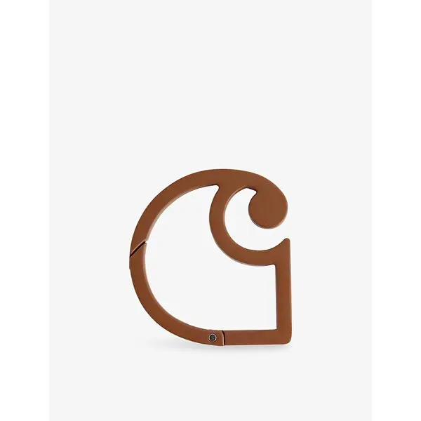 Carhartt Work In Progress C-logo Carabiner - Brown