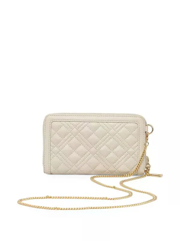 Moschino Quilted Chain-strap Phone Bag