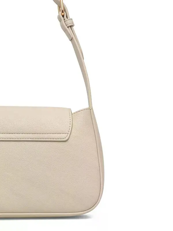 Moschino Logo-plaque Tote - Neutrals