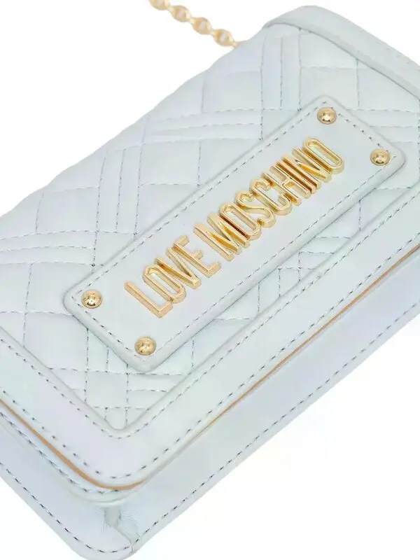 Moschino Quilted Crossbody Bag