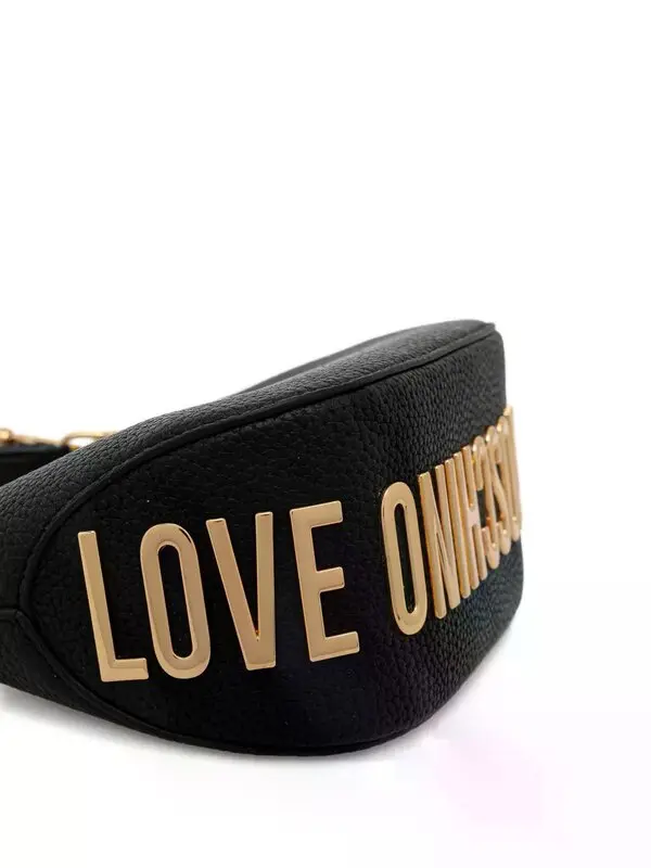 Moschino Logo-detail Tote Bag - Black