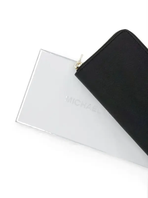 Michael Kors Slim Za Continental Wallet - Black