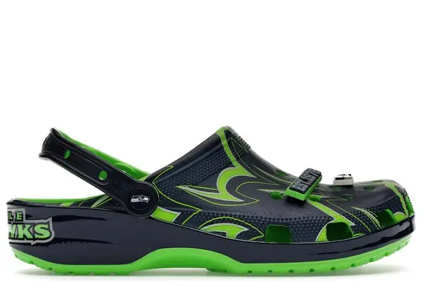 CROCS Classic Clog Nfl Seattle Seahawks - Multicolor