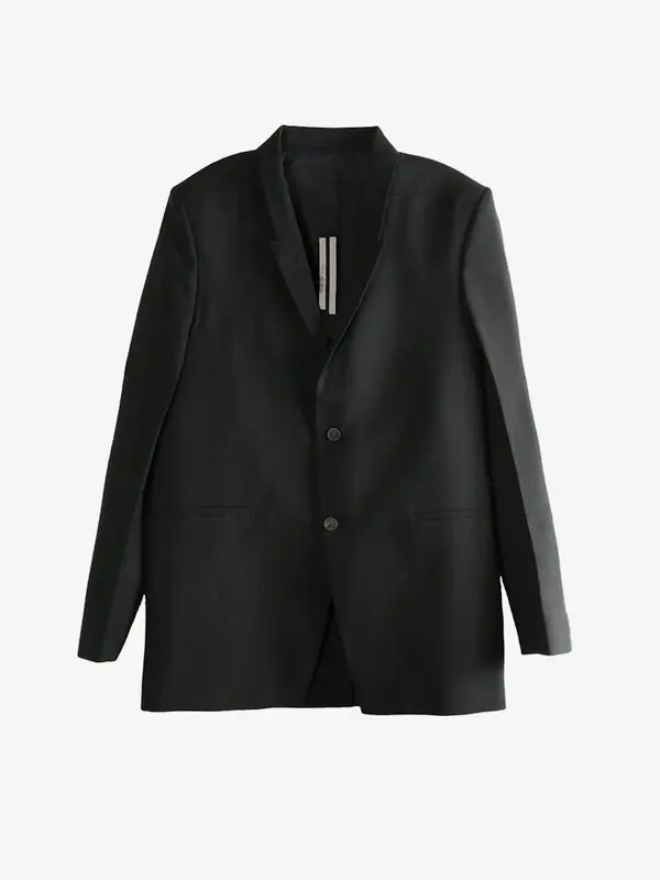 Rick Owens Virgin Wool Concordian Jacket