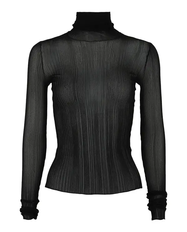 Givenchy Sheer Stretch Turtleneck