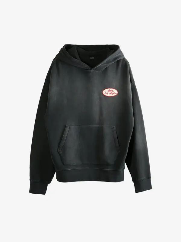 Amiri Station Patch Oversized Hoodie