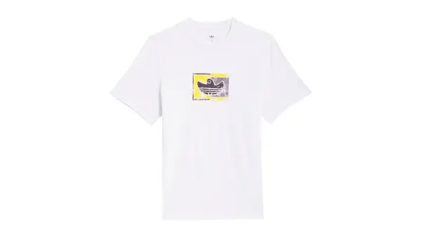 Adidas Shmoohaus Tee Shirt - White Aurora Black