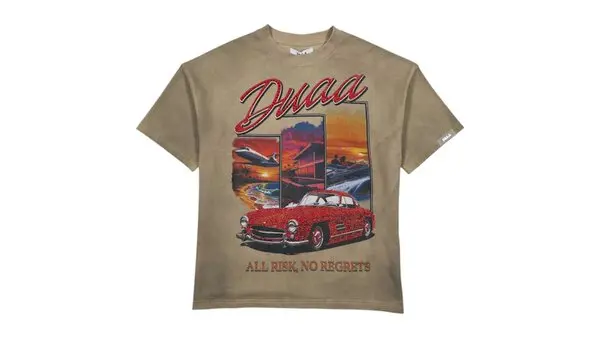 DUAA All Risk Tee Shirt - Brown