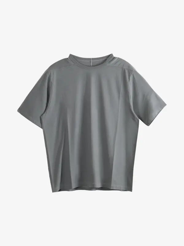 Rick Owens Cotton Jersey Brad T-shirt - Washed Indigo