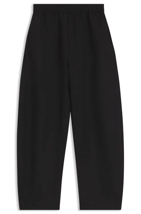 BOSS Balloon-leg Trousers With Elasticated Waist