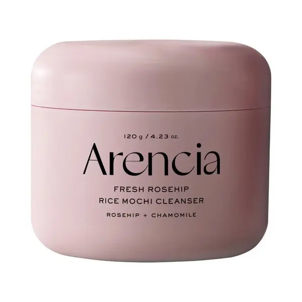 ARENCIA Fresh Rosehip Rice Mochi Foaming Cleanser With Pink Aloe Vera For Dry And Sensitive Skin - One-color