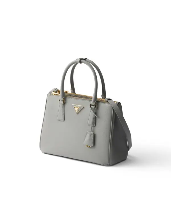 Prada Galleria Medium Saffiano Leather Bag - Grey