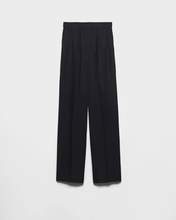 Prada Washed Silk Pants