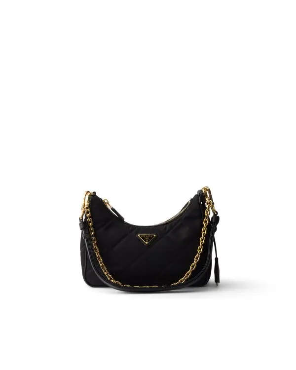 Prada Re-edition Quilted Re-nylon Mini-bag - Black