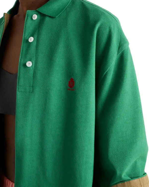 Prada Old Piqué Blouson Jacket