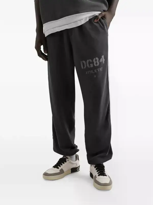Dolce & Gabbana Graphic Side-stripe Track Pants