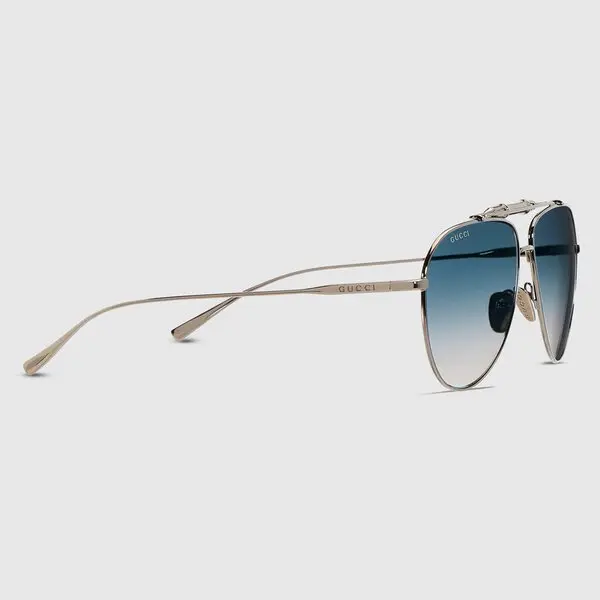Gucci Pilot Sunglasses