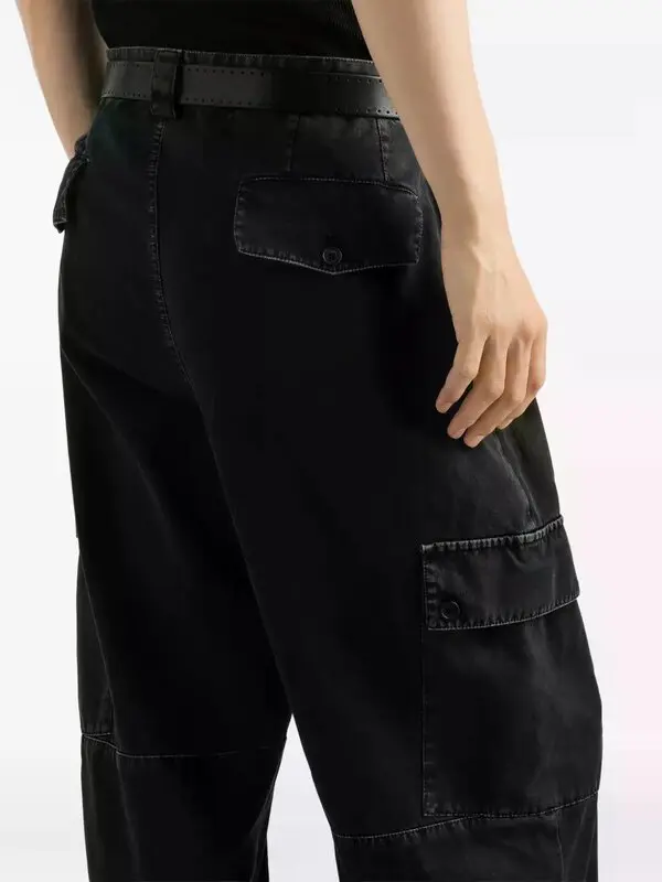 Dolce & Gabbana Cargo Pants With Plaque Detail