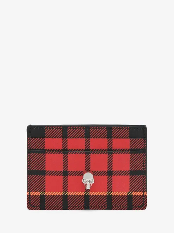 Alexander McQueen Tartan Card Holder