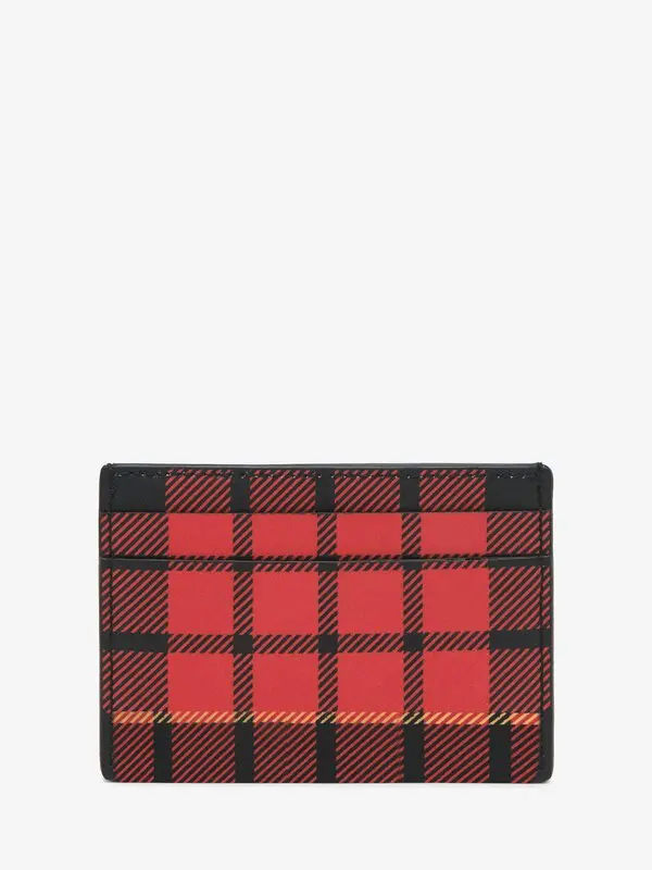 Alexander McQueen Tartan Card Holder
