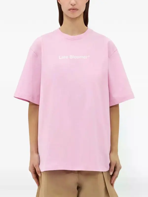 MSGM Printed T-shirt - Pink