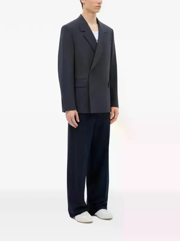 MSGM Belt-loop Wide-leg Trousers