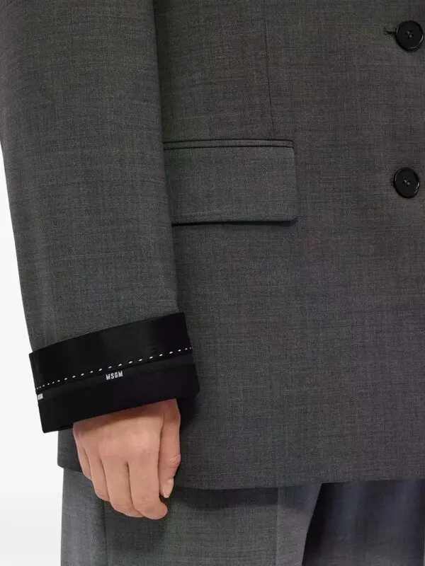 MSGM Single-breasted Blazer