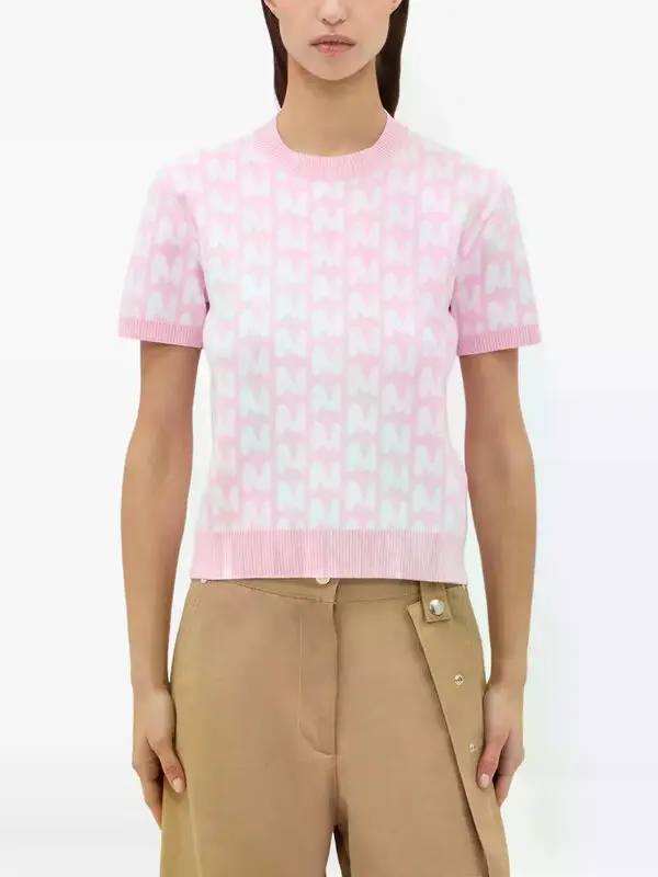 MSGM Patterned T-shirt