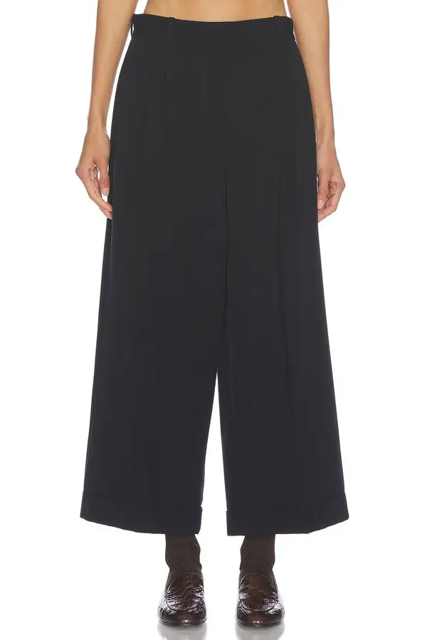 THE ROW Lior Pant - Black